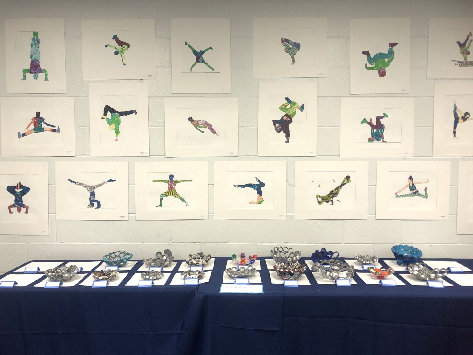 Collages inspired by Bisa Butler | Harbor Creative Arts