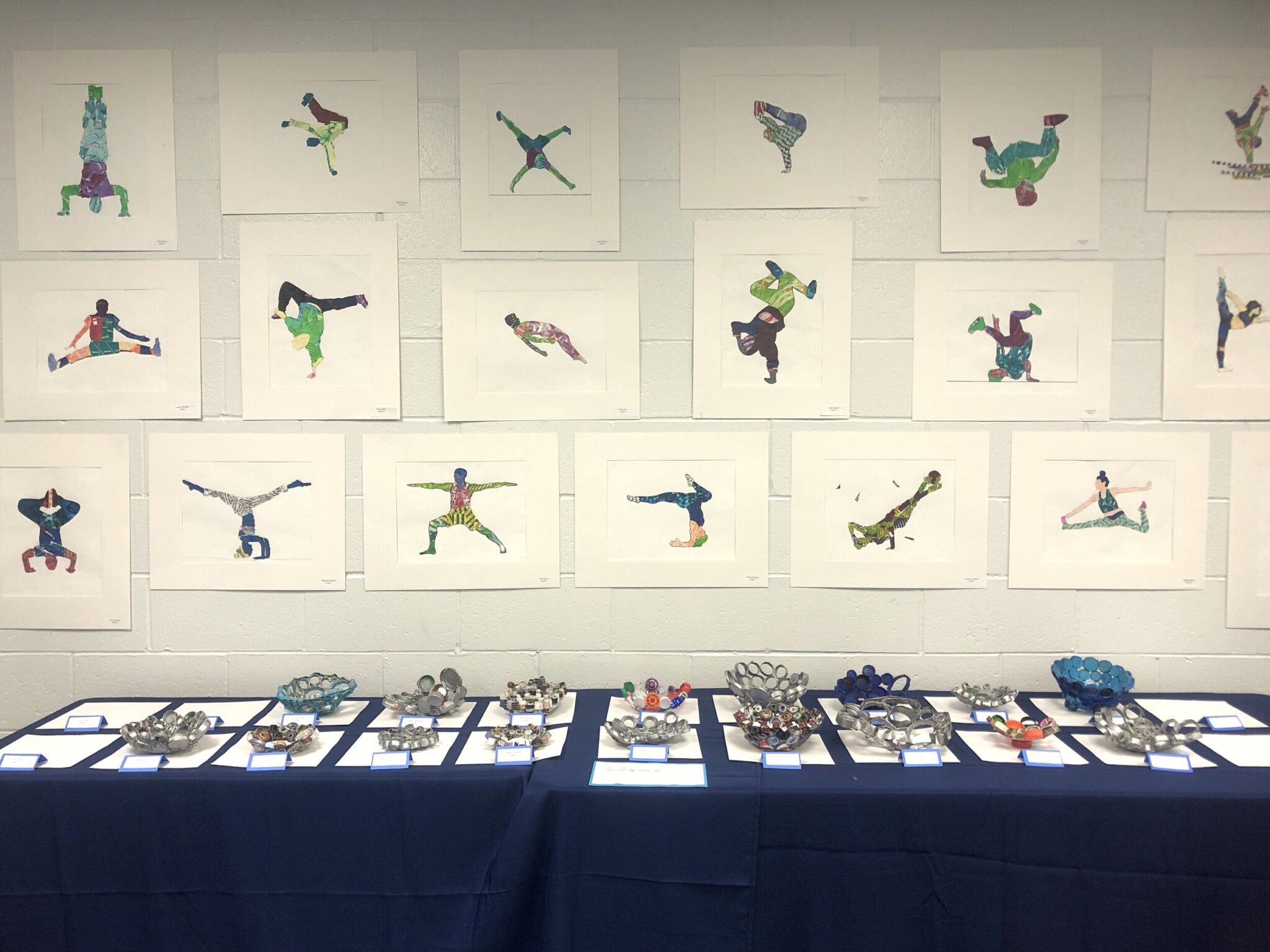 Collages inspired by Bisa Butler | Harbor Creative Arts